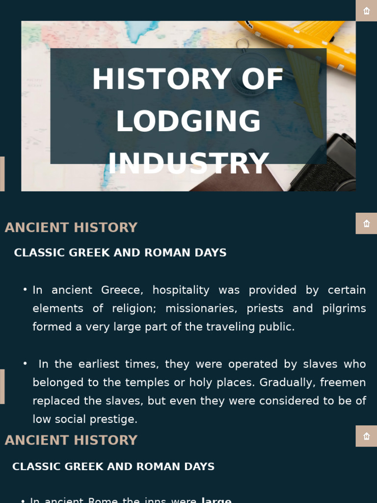 Evolution of the Lodging Industry | PDF | Spa | Hotel