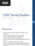 CSEC Social Studies Study Notes | PDF
