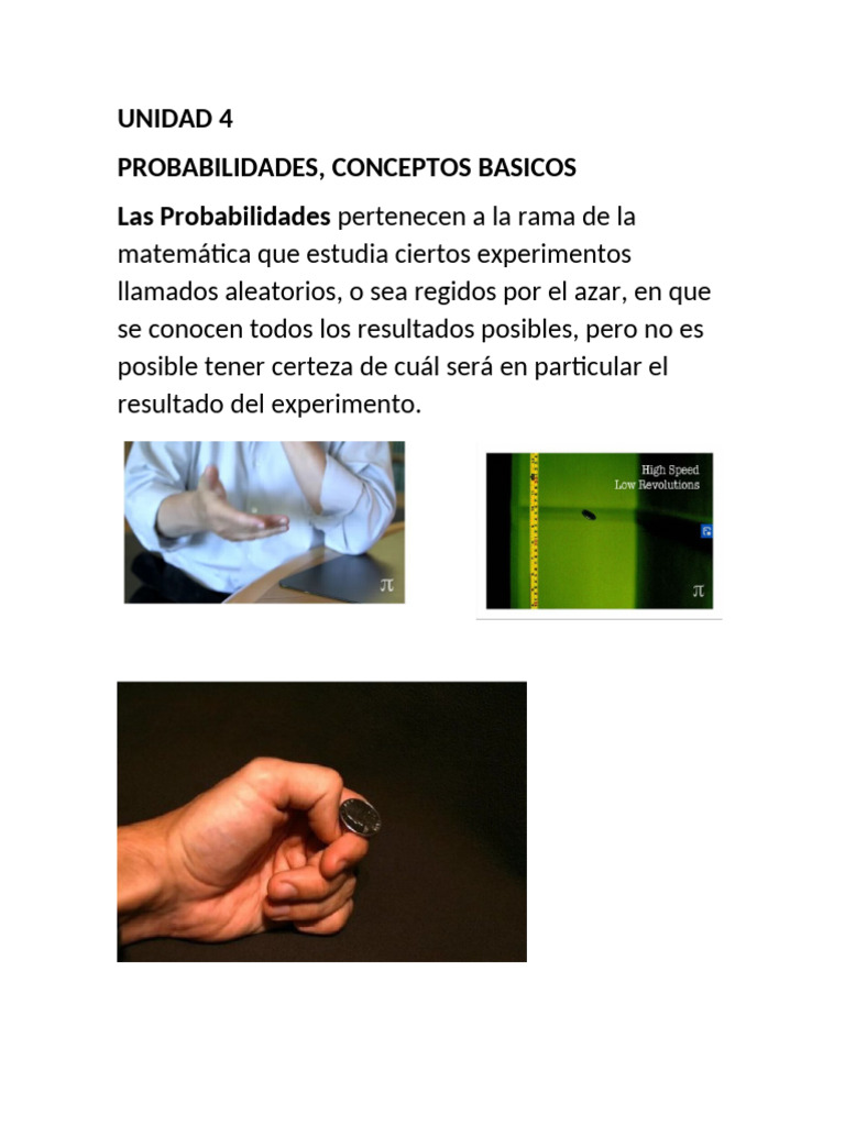 Nociones Basicas de Probabilidades | PDF | Probabilidad | Teoría de probabilidad