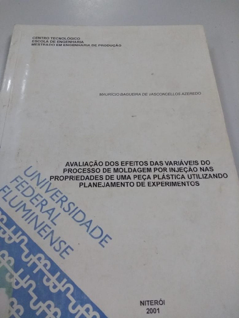 Efeitos Dos Processos de Moldagem UFF | PDF