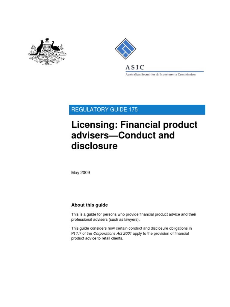 RG 175 | PDF | License | Regulatory Compliance