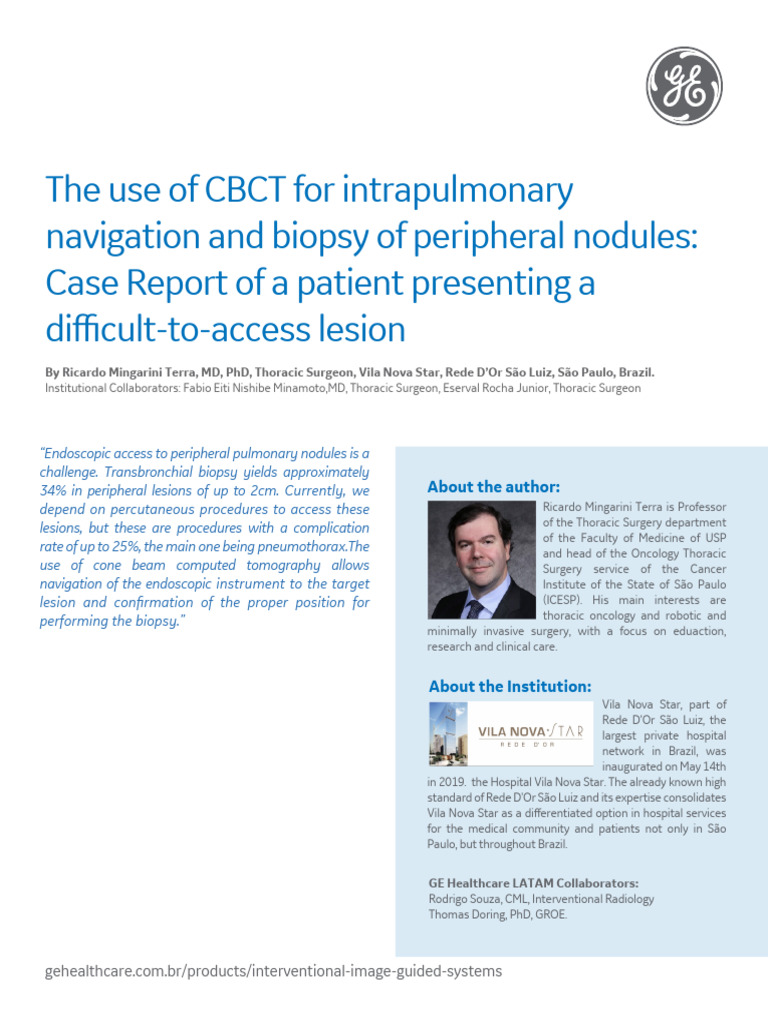52 - IGT - CBCT - PeripheralNodulesBiposy - VilaNovaStar - RicardoTerra ...