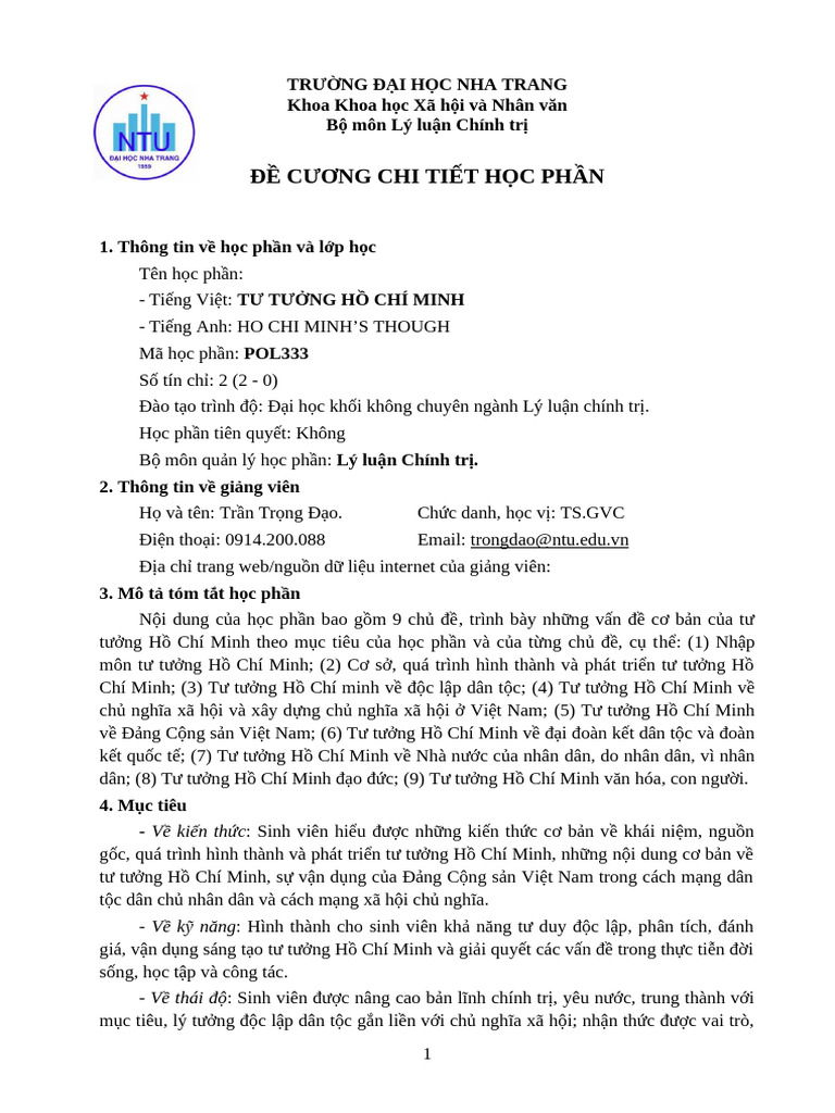 DCCTHP - TTHCM - 2021 | PDF