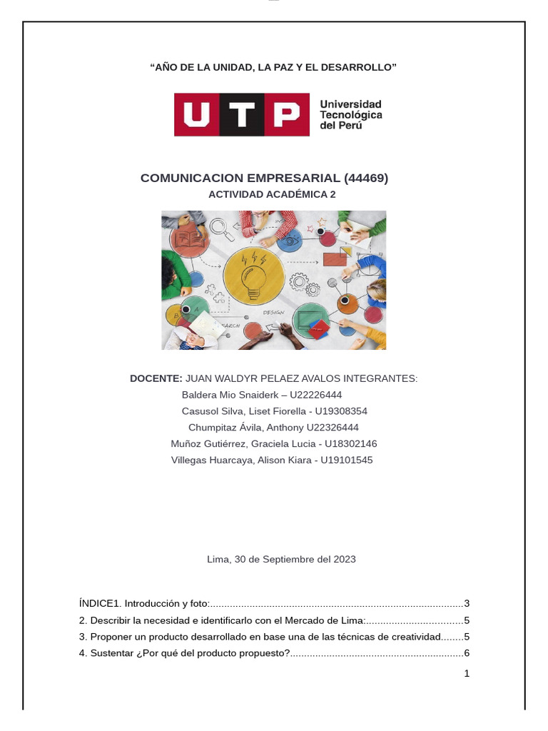 Ta2-Comunicacion Empresarial 2023 | PDF | Marketing | Entorno natural