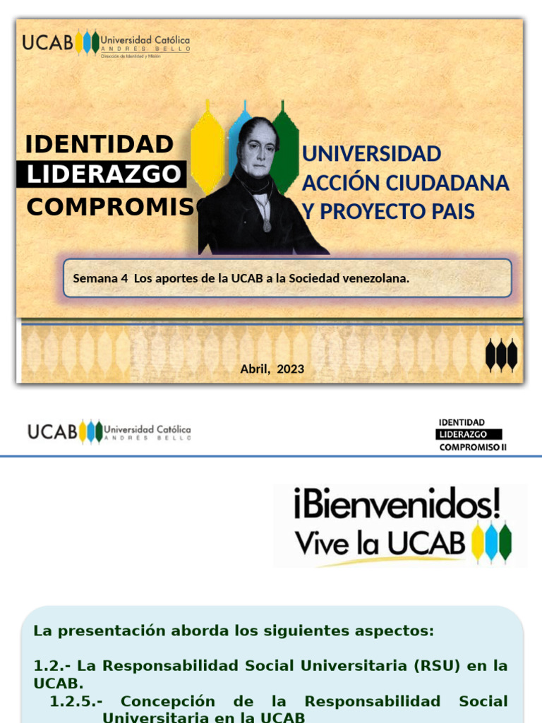 Aportes de la UCAB a la Sociedad Venezolana | PDF | Sociedad | Venezuela