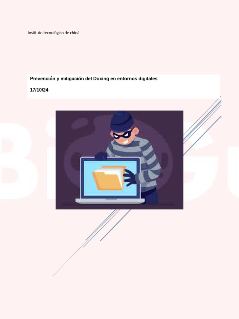 Doxing | PDF | Contraseña | Seguridad