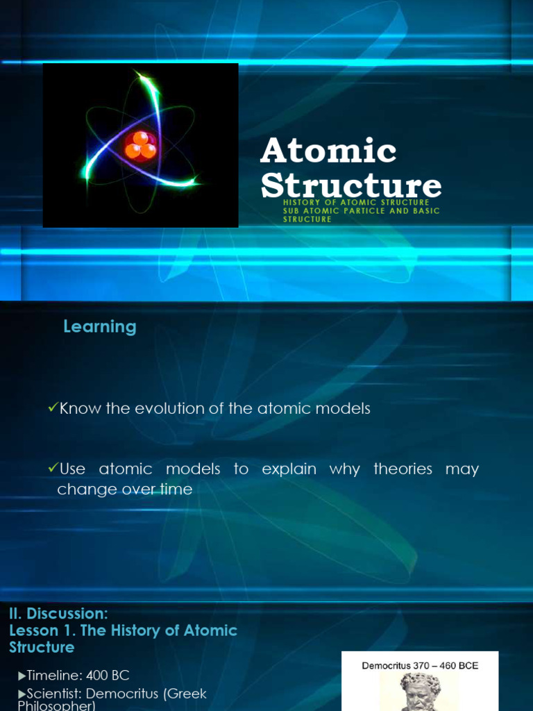 Atomic Theory for Science Students | PDF | Atomic Nucleus | Atoms