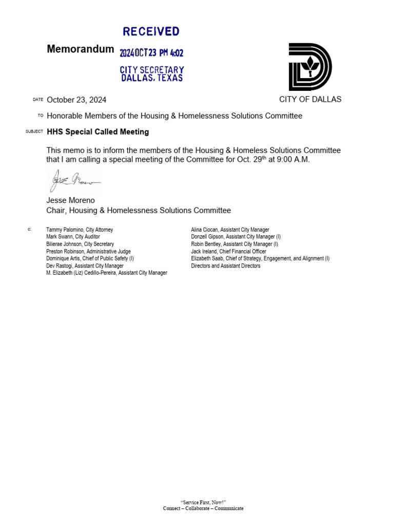 HHS Memo 2 10-23-2024 | PDF