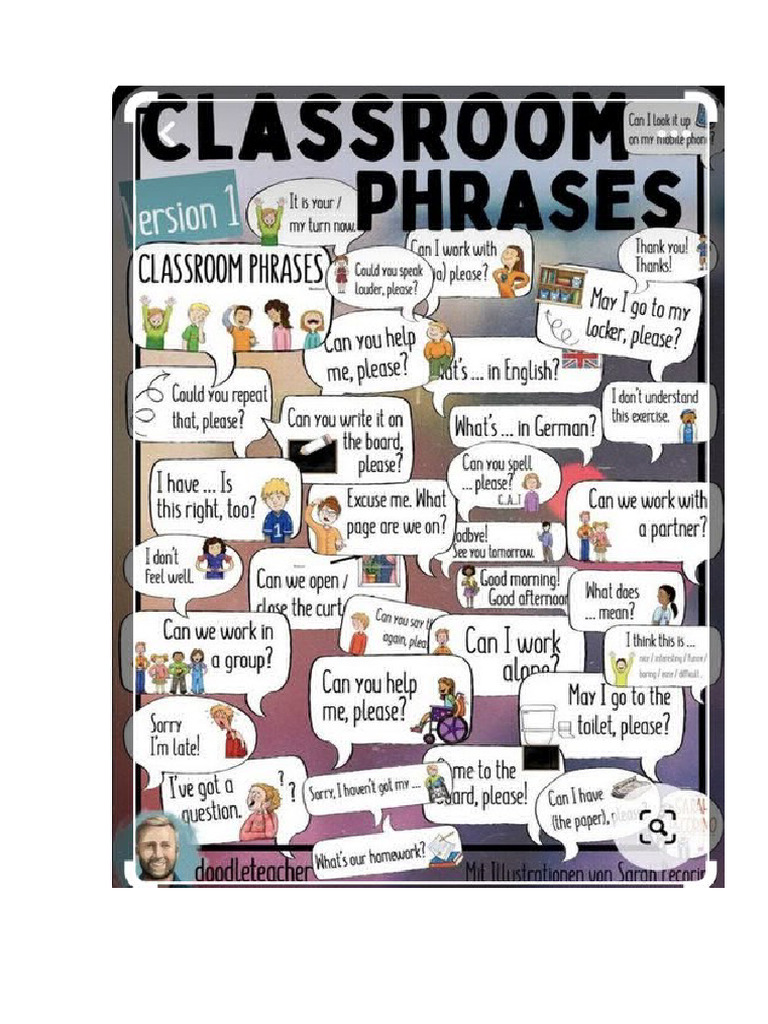 phrases in the classroom | PDF