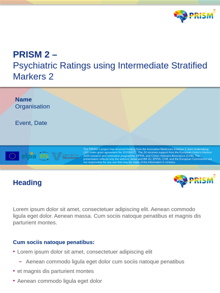 PRISM-2-slide-template | PDF | European Commission | European Integration