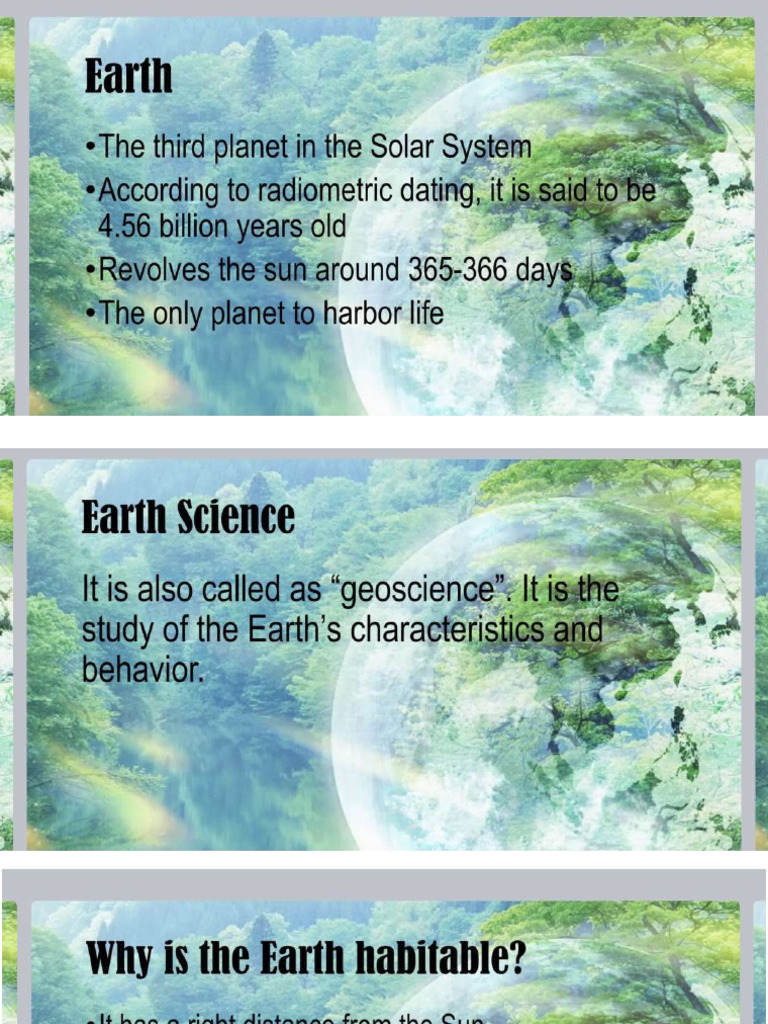 EARTH | PDF