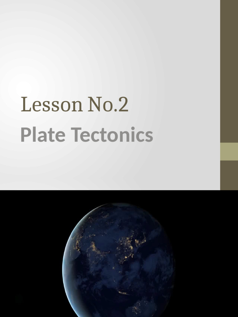 Plate Tectonics Introduction | PDF | Plate Tectonics | Crust (Geology)