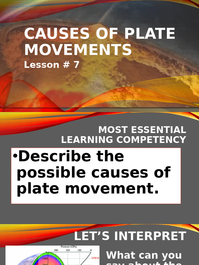 Causes of Plate Movements Explained | PDF | Plate Tectonics | Convection