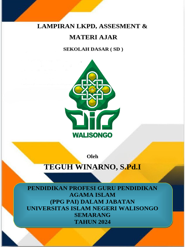 LAMPIRAN LKPD, MATERI AJAR Dan ASSESMENT PPL 2 PJBL | PDF