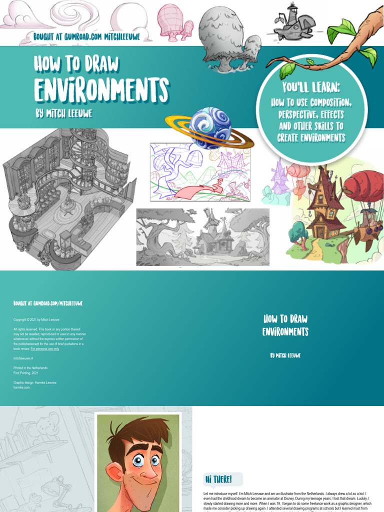 Environment Ebook | PDF | Drawing | Composition (Visual Arts)