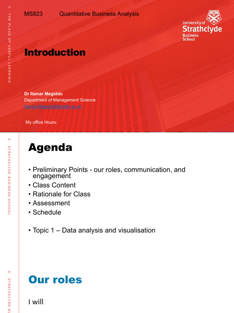 Quantitative Analysis Course Guide | PDF | Statistics | Statistical ...