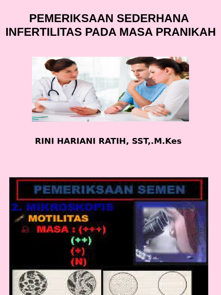 Pemeriksaan Infertil | PDF