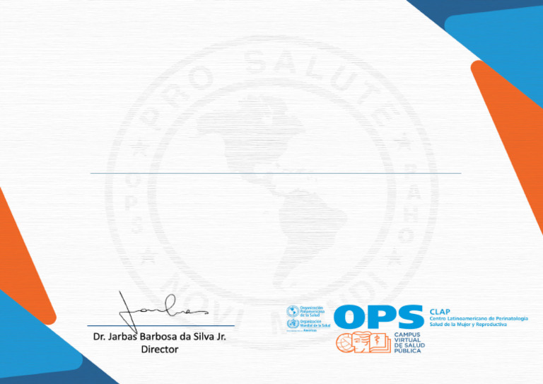 Certificado Trato Materno y Neonatal Respetuoso Dr. Coello | PDF