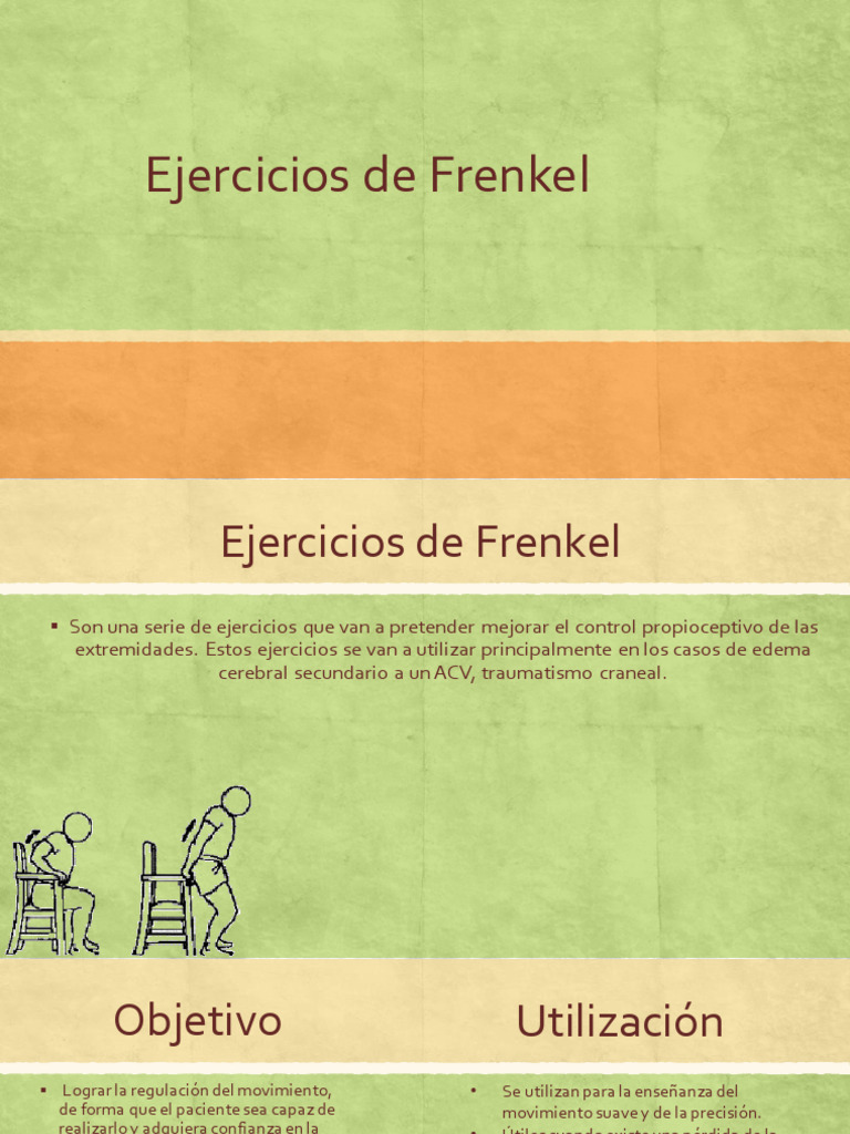 Ejercicios de Frenkel | PDF | Rodilla | Mano