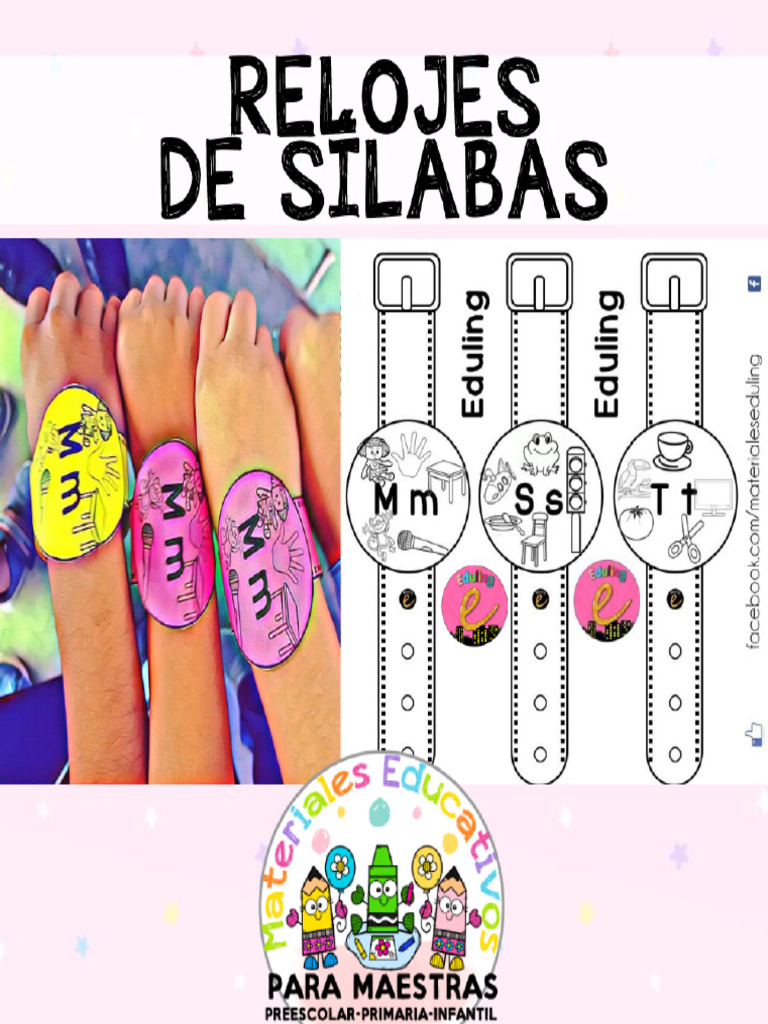 Relojes Alfabéticos Recopilado Por Materiales Educativos para Maestras ...