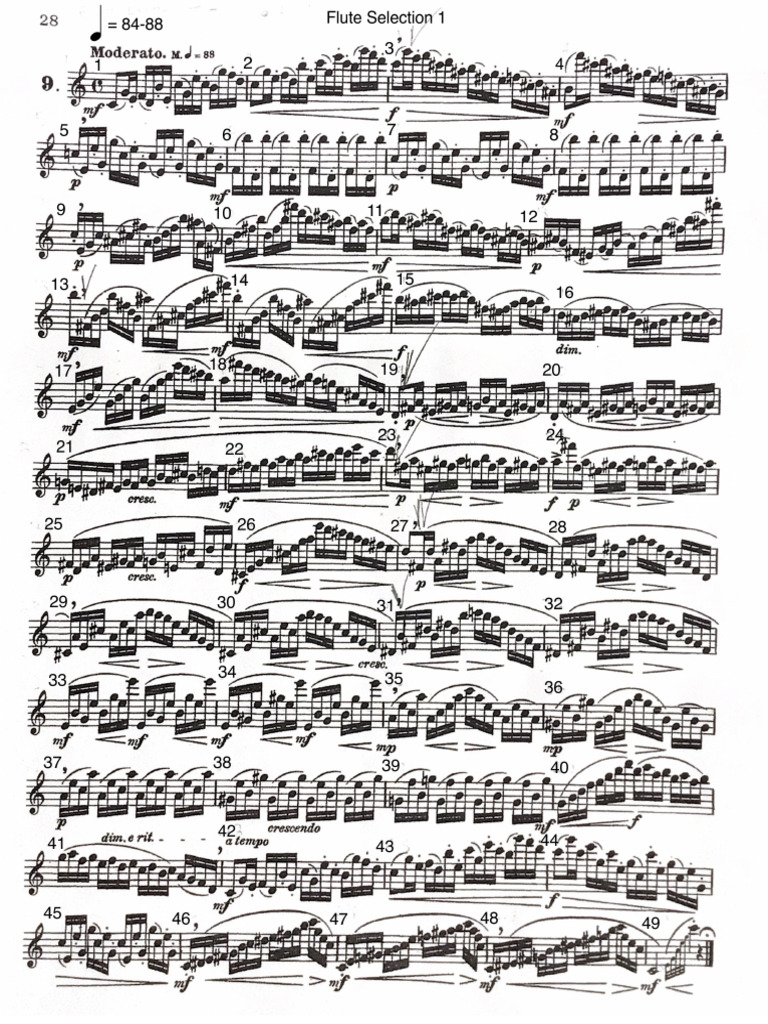 01 Flute & Piccolo | PDF