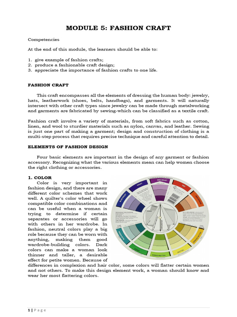 MODULE-5 | PDF | Clothing | Jewellery