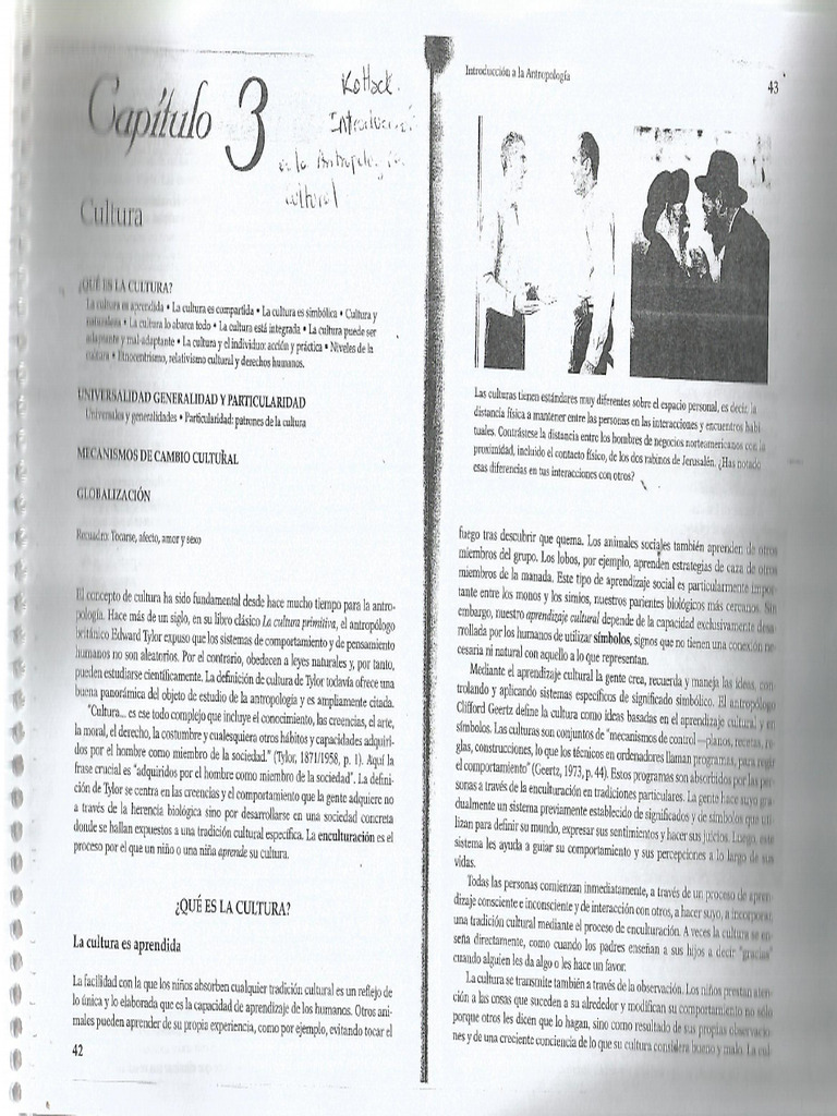 Conrad Phillip Kottak - Introducción A La Antropologia Cultural (Cap 3) | PDF