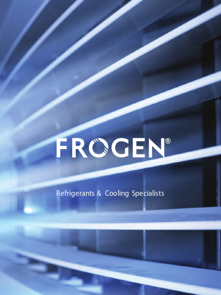 Frogen Pressure Chart | PDF | Chlorofluorocarbon | Temperature