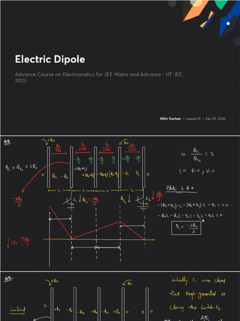 Electric Dipole | PDF