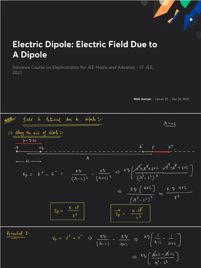 Dipole Field | PDF