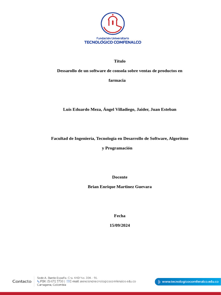 Ficha de Trabajo Editada | PDF | Software | Farmacia