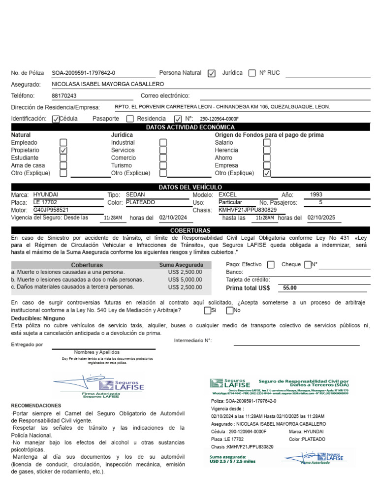 FormatoSOA - NICOLASA ISABEL MAYORGA CABALLERO - 2024 - 19094007 ...