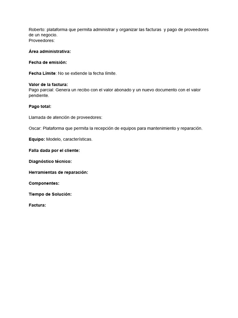 Proyectos de Evidencia | PDF