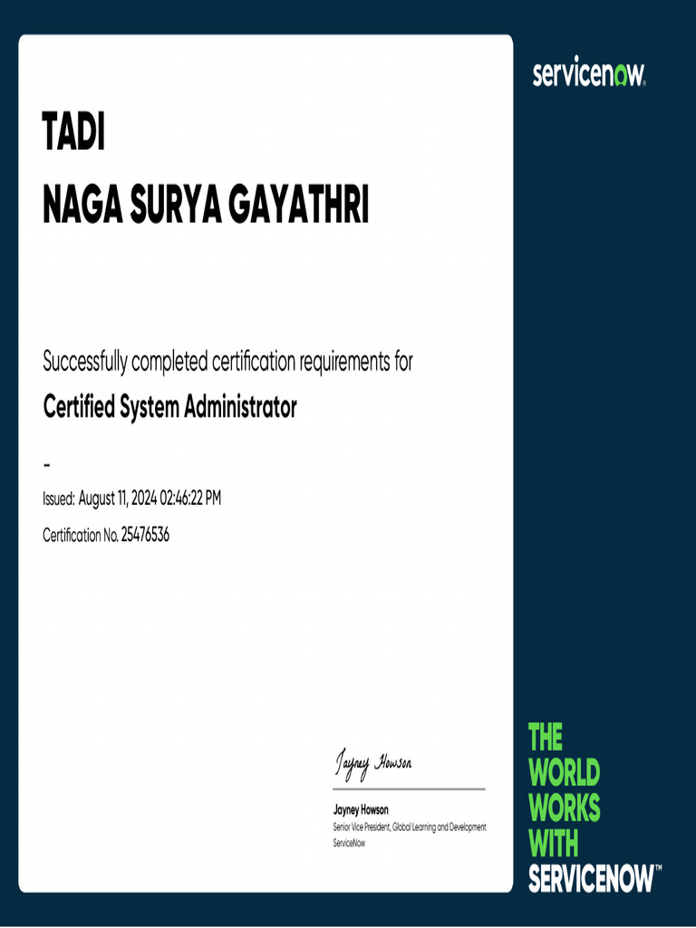 Service Now CSA | PDF