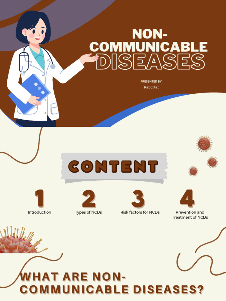 NCDs - TEACHING DEMO PDF | PDF | Non Communicable Disease | Medicine