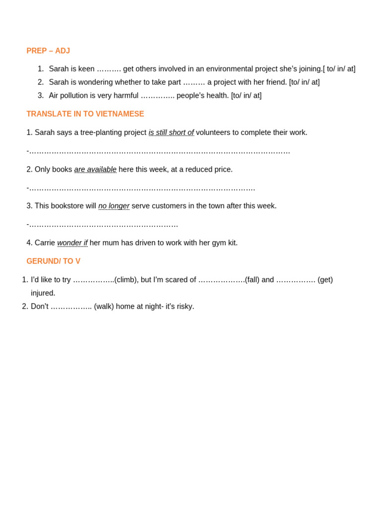 PREP With Adj | PDF | Career & Growth | Art