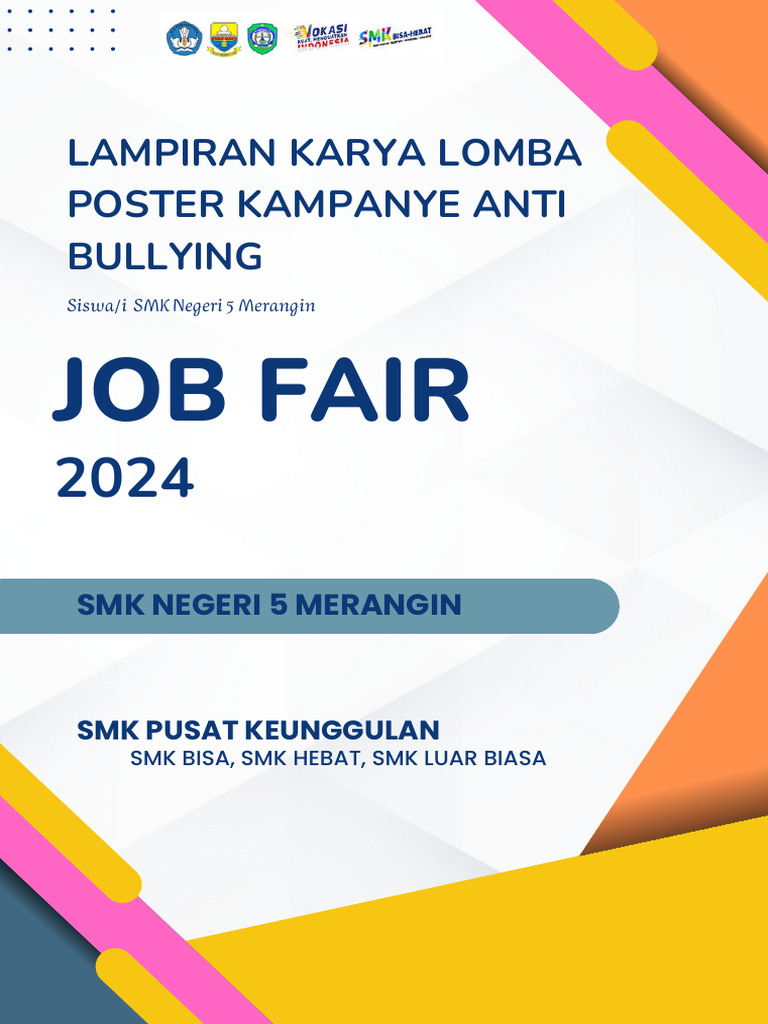 Poster Kampanye Anti Bullying SMK | PDF
