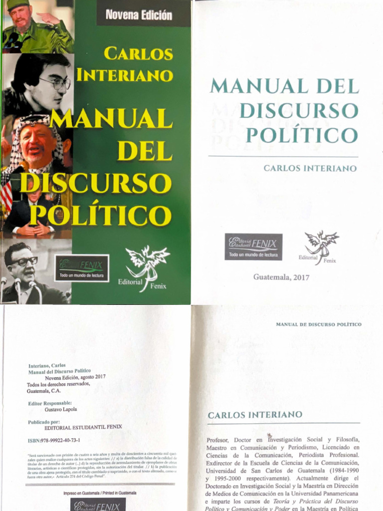 Manual Del Discurso Politico | PDF | Publicación