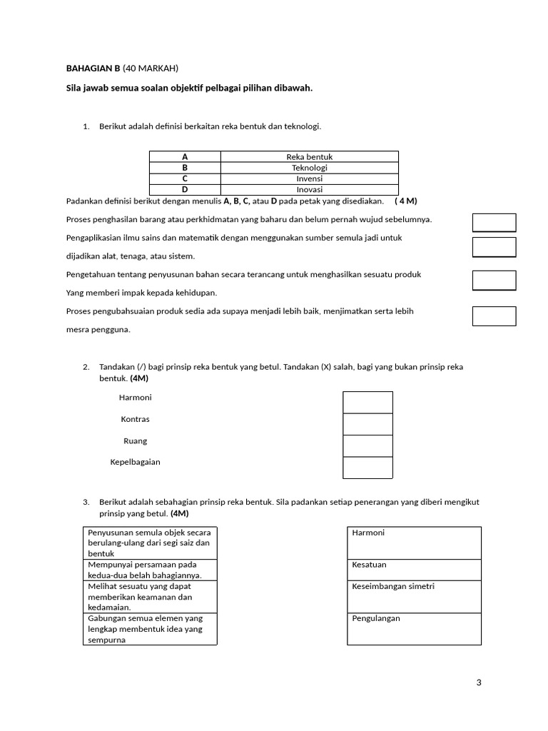 Bahagian B | PDF