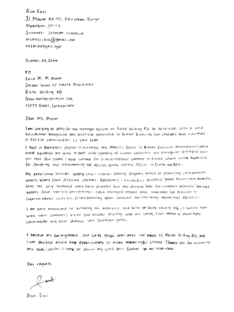 Letters Manager | PDF