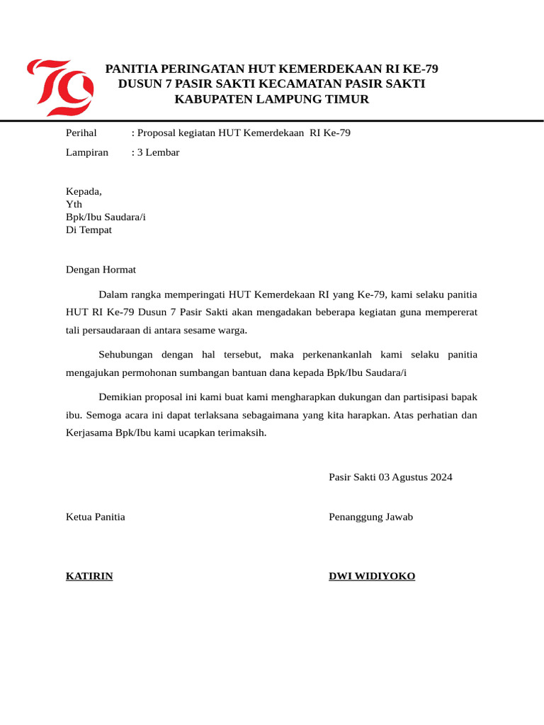 Proposal A Wawan | PDF