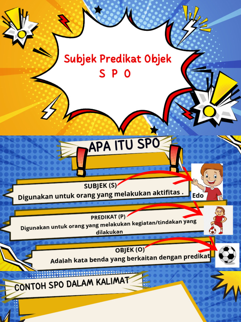 Subjek Predikat Objek Ditya | PDF
