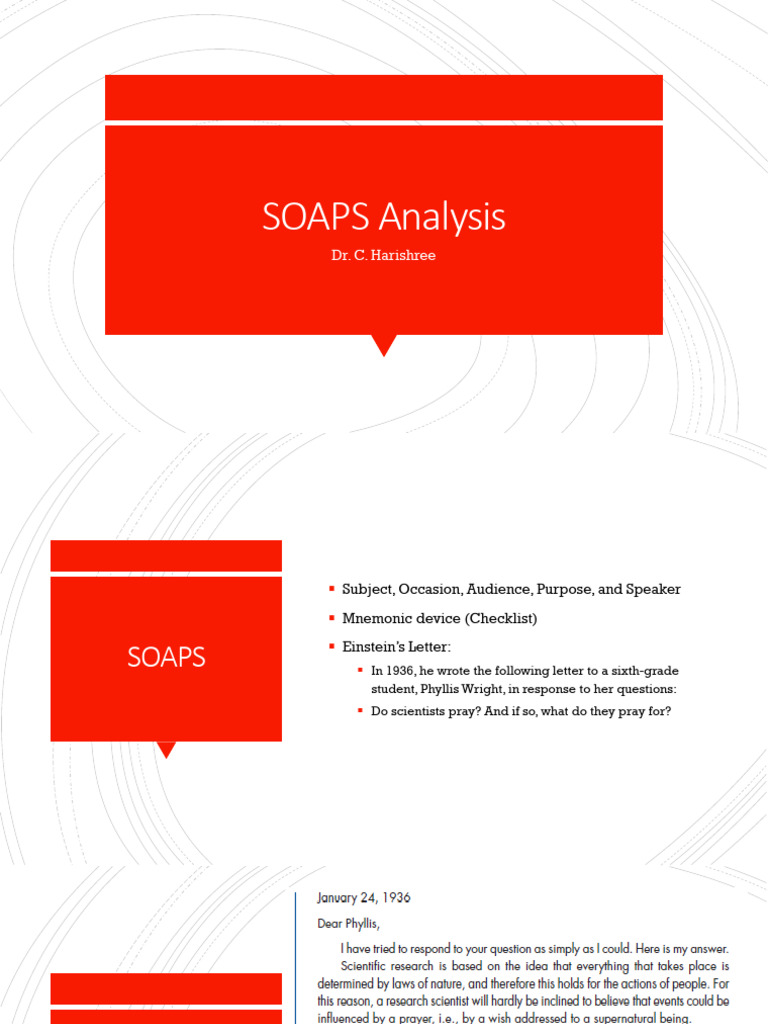 Topic 2 - SOAPS Analysis | PDF