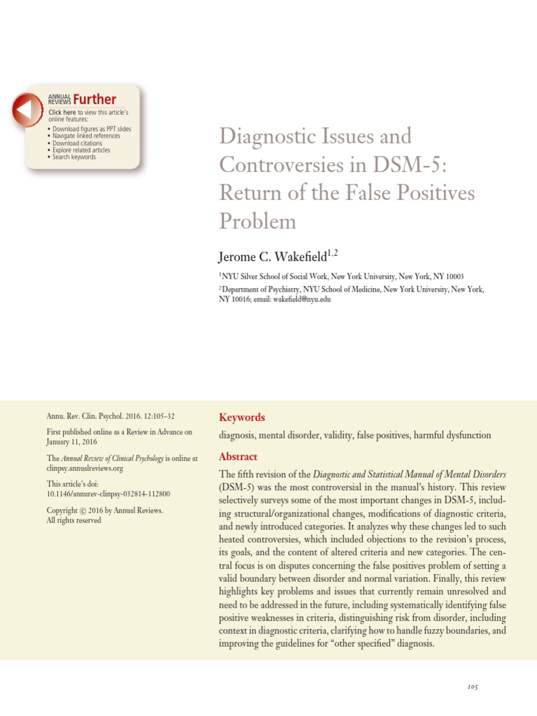 DSM 5 | PDF | Dsm 5 | Diagnostic And Statistical Manual Of Mental Disorders