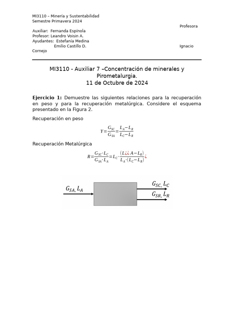 Auxiliar 7 Soluci N | PDF | Química | Ciencia de los Materiales