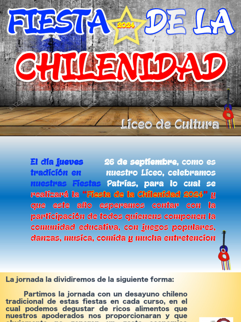 Fiesta de La Chilenidad | PDF | Viajes y turismo | Estudios de idiomas ...