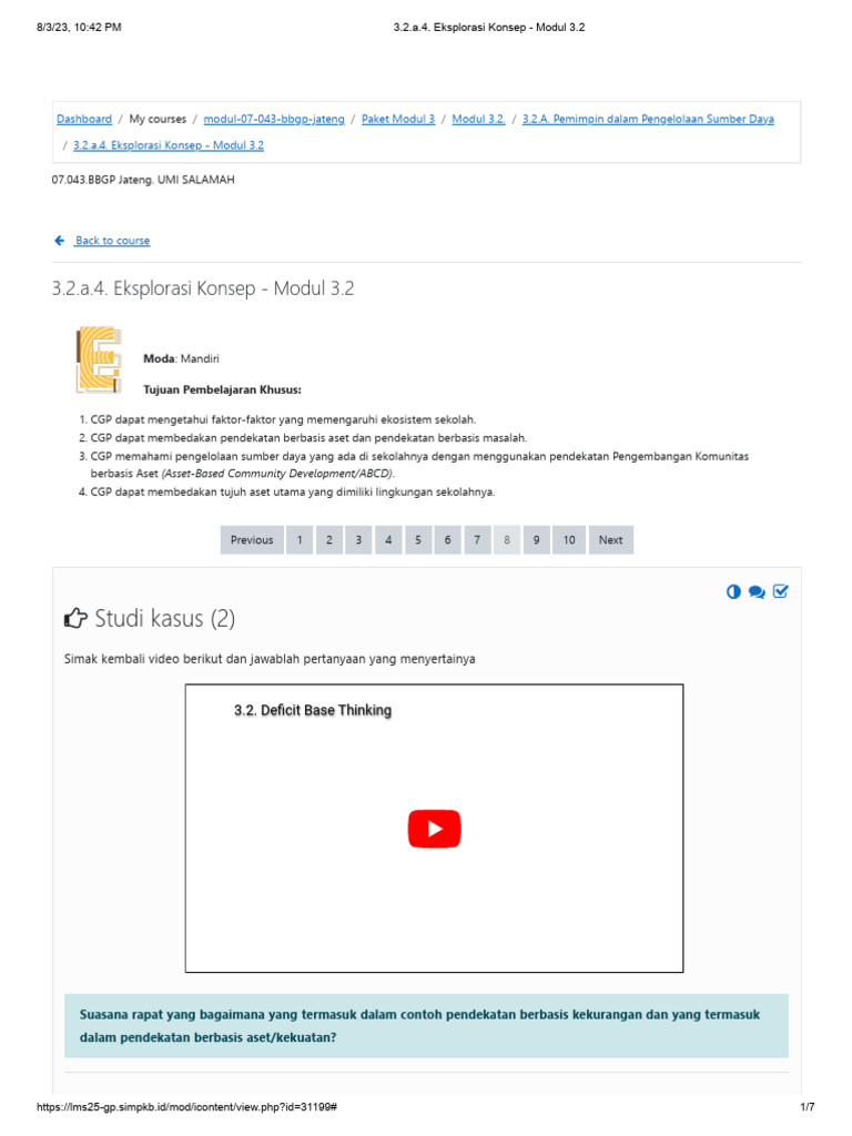 3.2.a.4. Eksplorasi Konsep - Modul 3.2 H | PDF