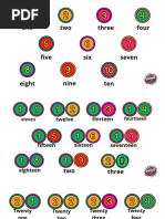 Numberblocks 1 To 100 Flash Cards | PDF