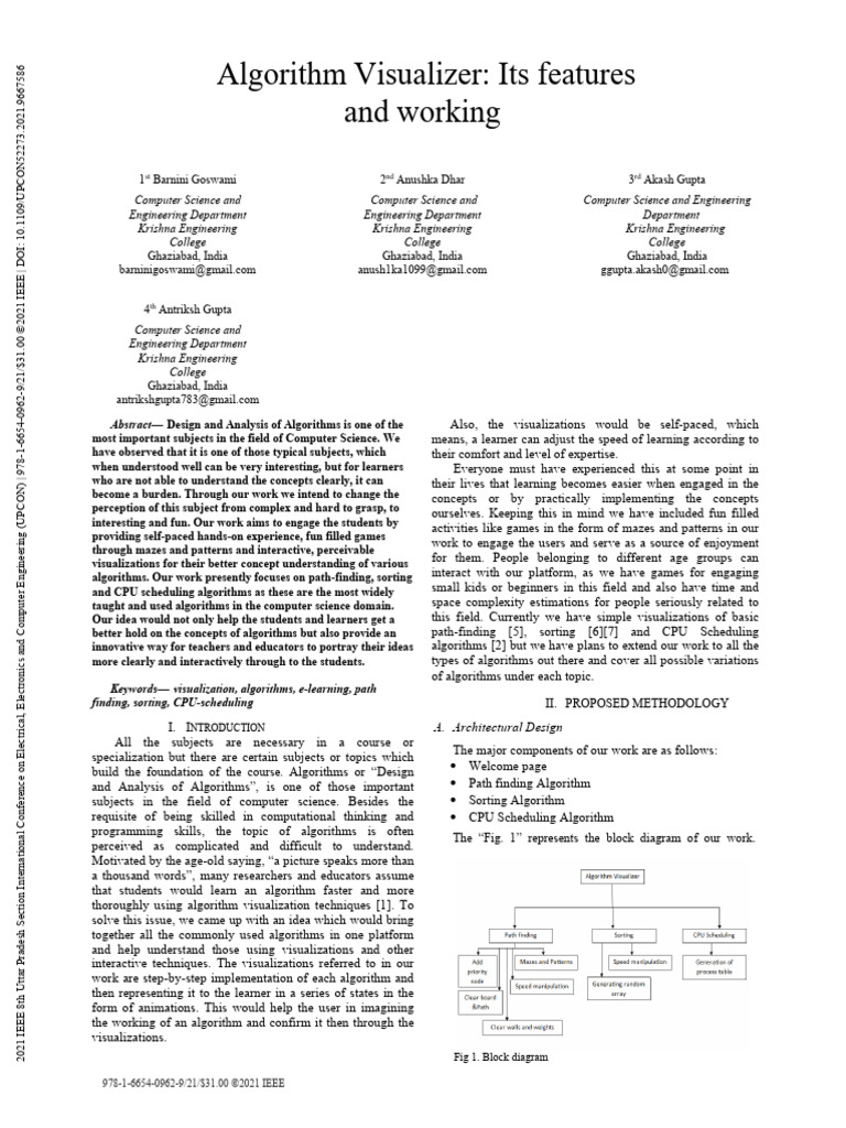 Algorithm_Visualizer_Its_features_and_working | PDF | Applied ... Algorithm_Visualizer_Its_features_and_working | PDF | Applied ...