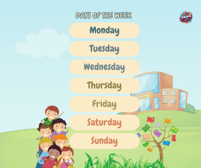 Days of The Week Students | PDF
